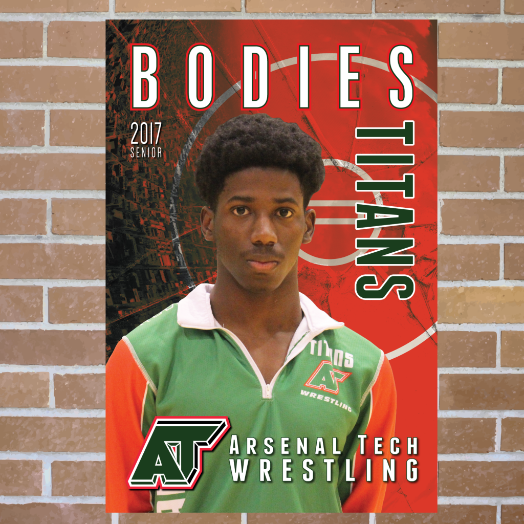 Arsenal Tech Wrestling Banner School Spirit Place arsenal-tech-wrestling-banner-school-spirit-place