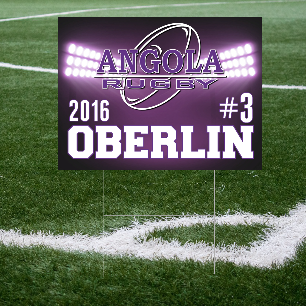 Yard Signs: Classic Rectangle - School Spirit Place