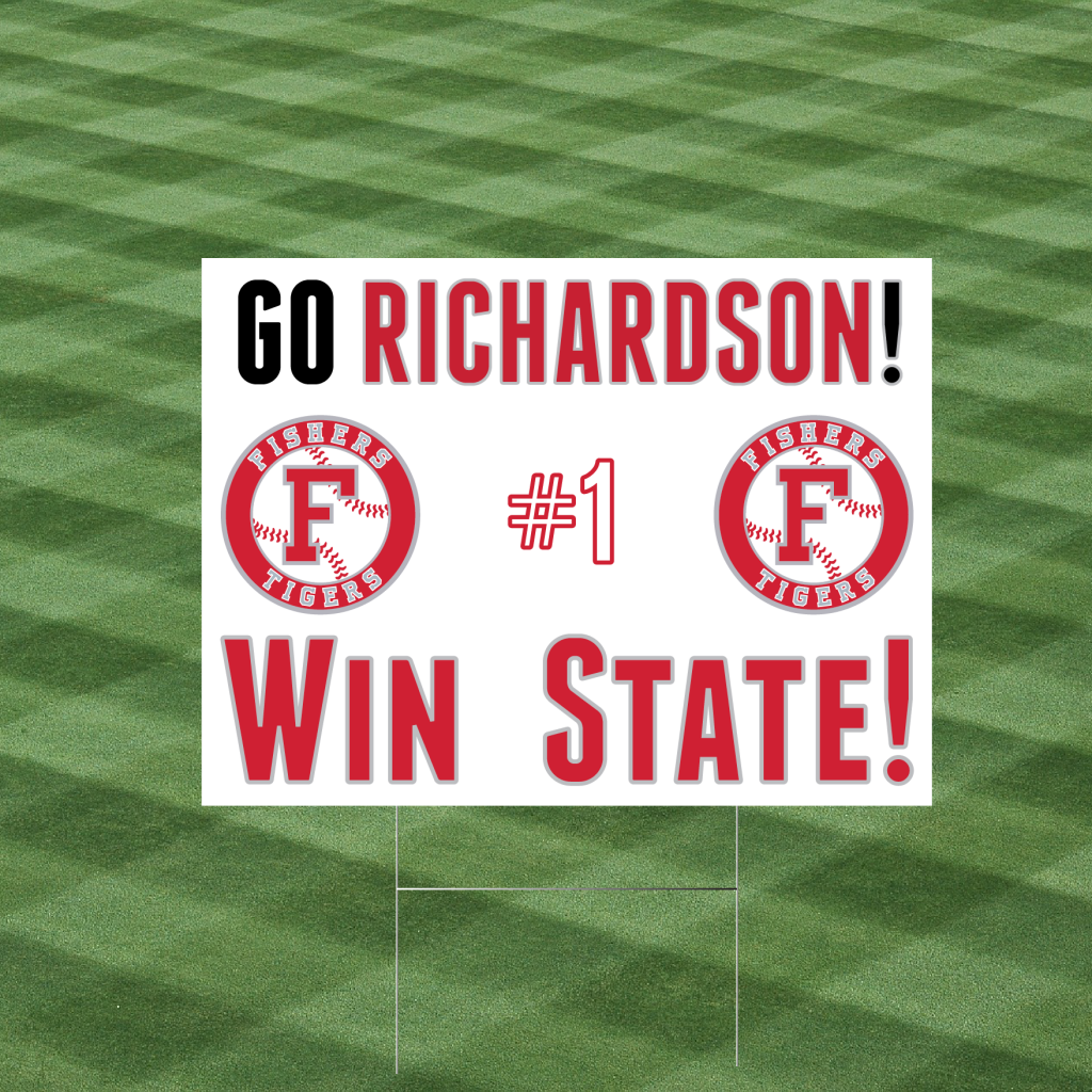 FHS Baseball Championship Yard Signs - School Spirit Place