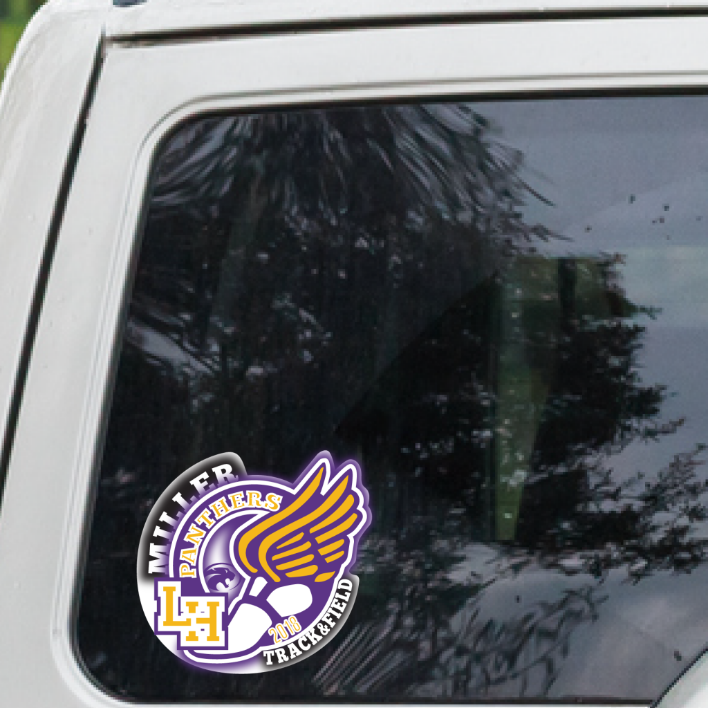 Liberty Hill Track & Field Decal - School Spirit Place