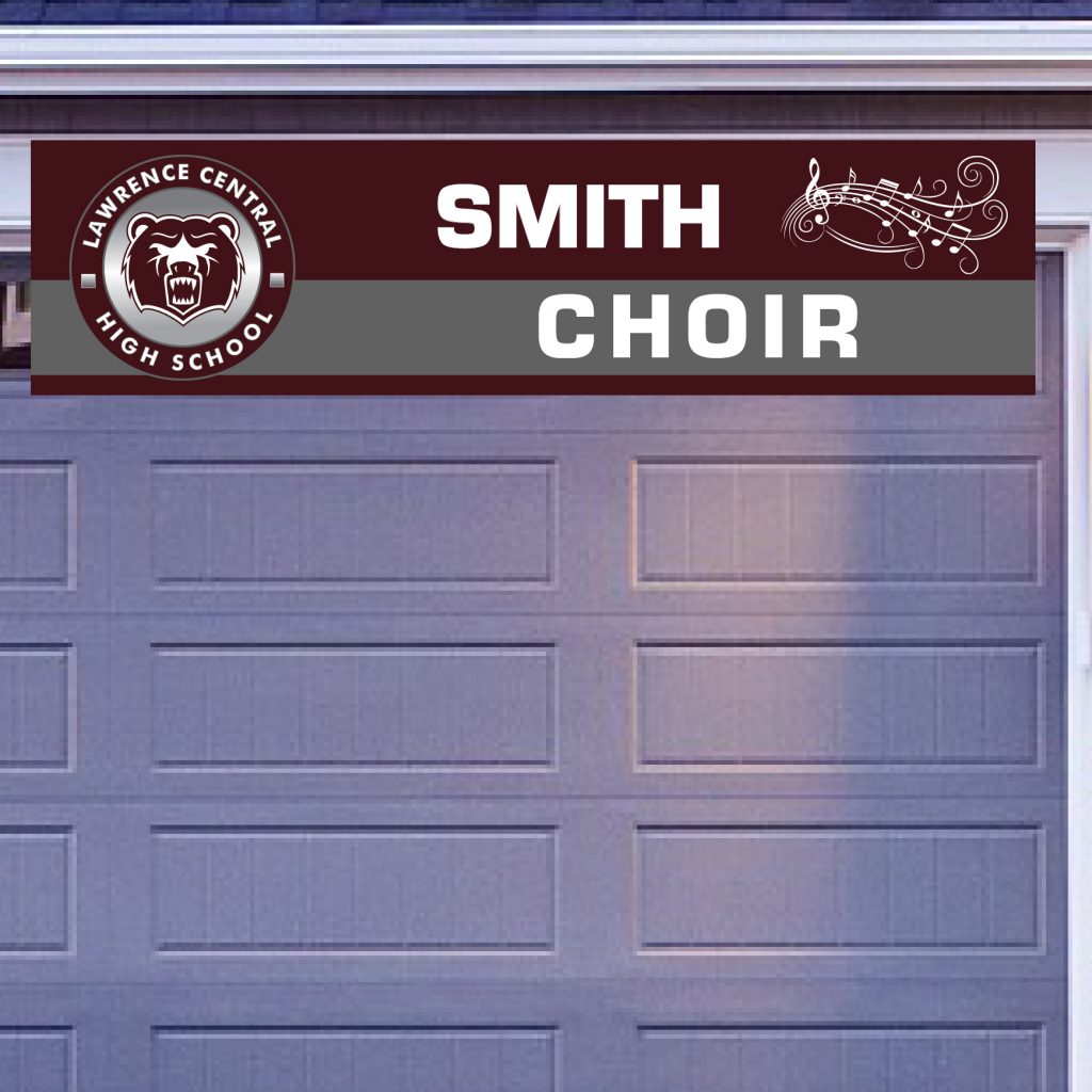 Christian School Castle Hills Choir Yard Sign - School Spirit Place