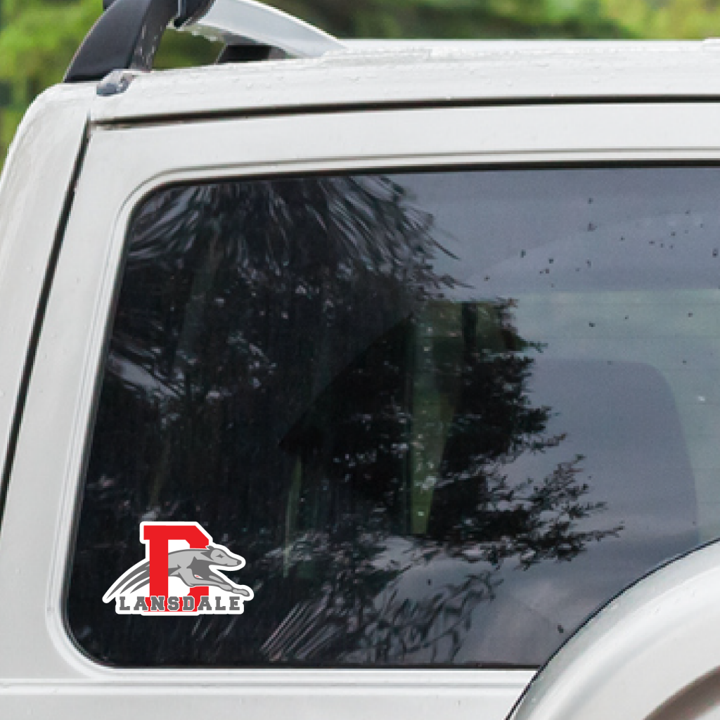 Dixie High School Logo Decal with Name - School Spirit Place