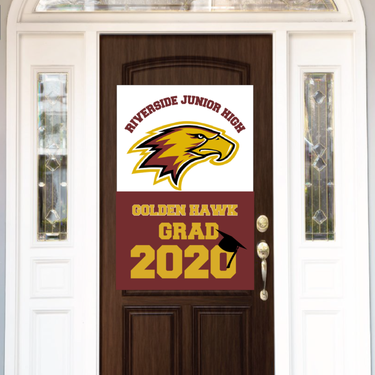 Junior High Door Banner - School Spirit Place