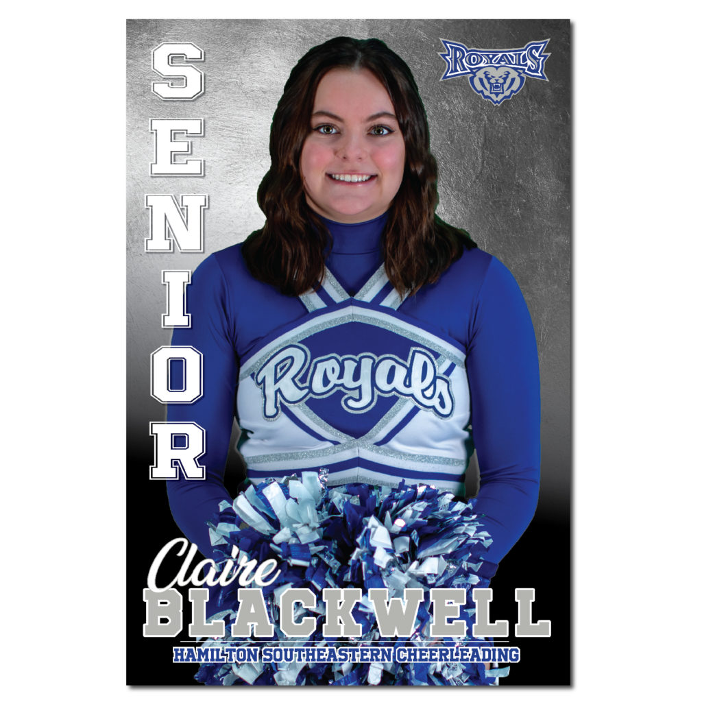 HSE Cheer Senior Banners - School Spirit Place