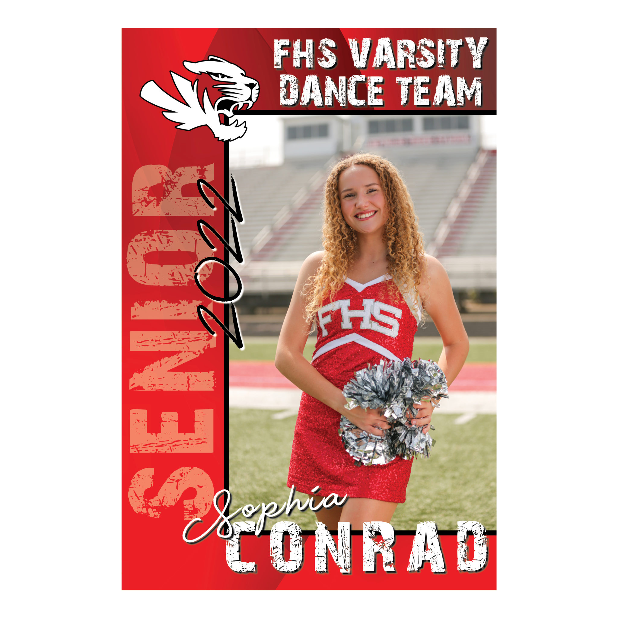 Rectangle Photo Senior Celebrations Door Banners – School Spirit Place