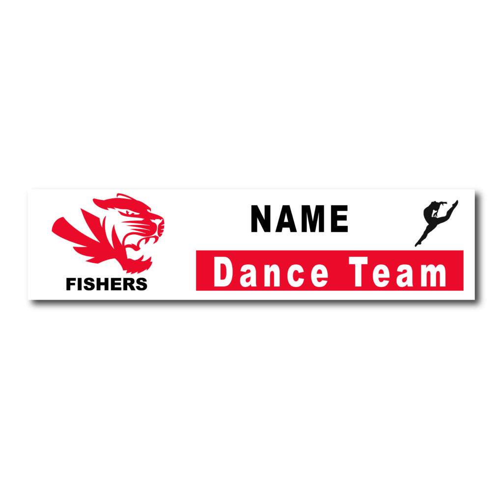 Fishers Dance Team Garage Sign - School Spirit Place