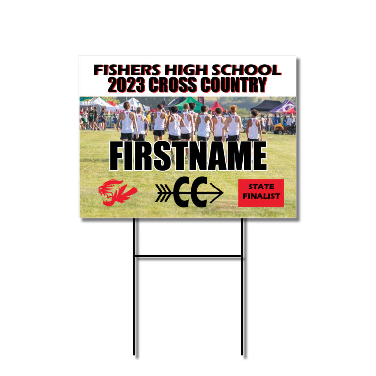 Fishers High School Yard Signs – School Spirit Place