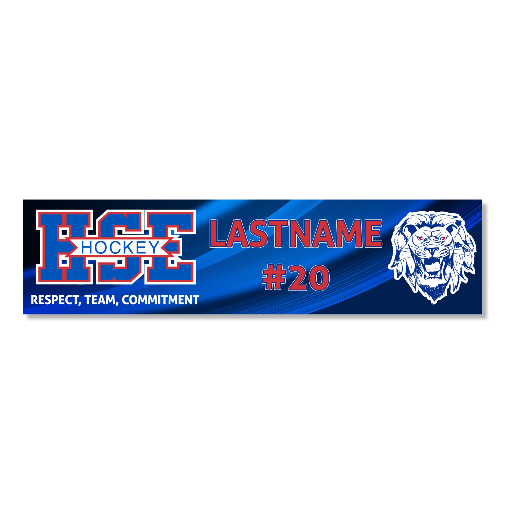 HSE Hockey Club Garage Sign - School Spirit Place