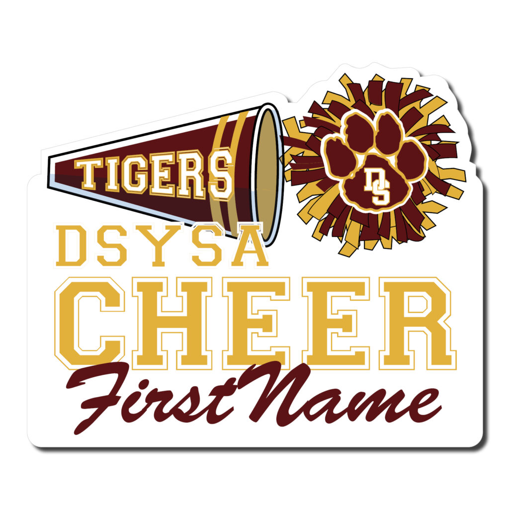 DSYSA Cheer Decal - School Spirit Place
