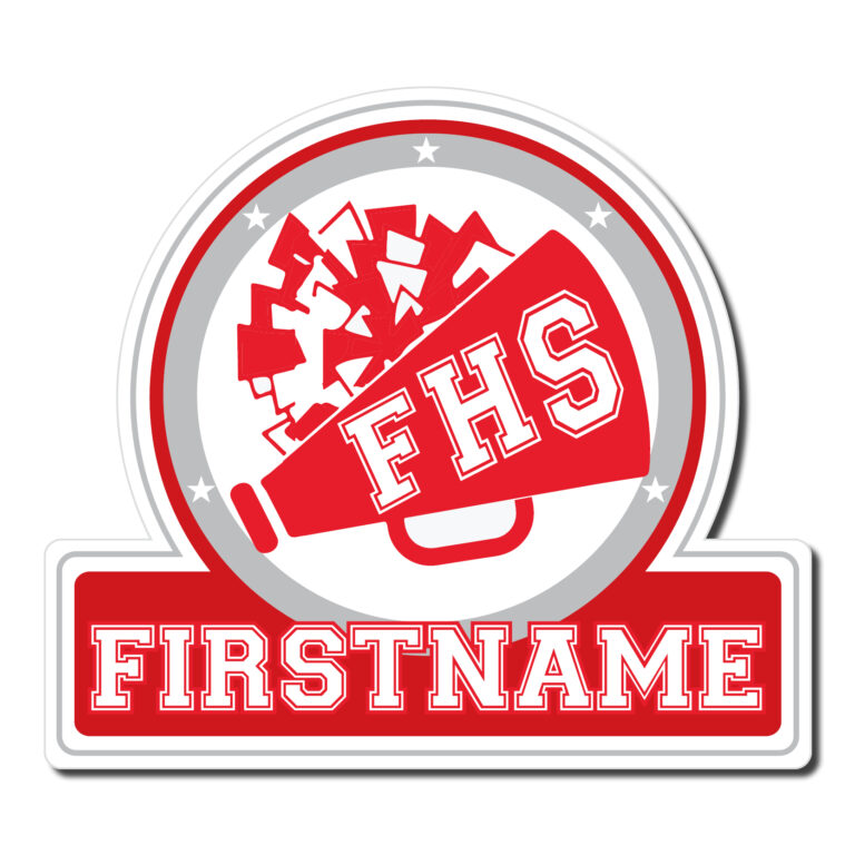 FHS Cheer Decal - School Spirit Place