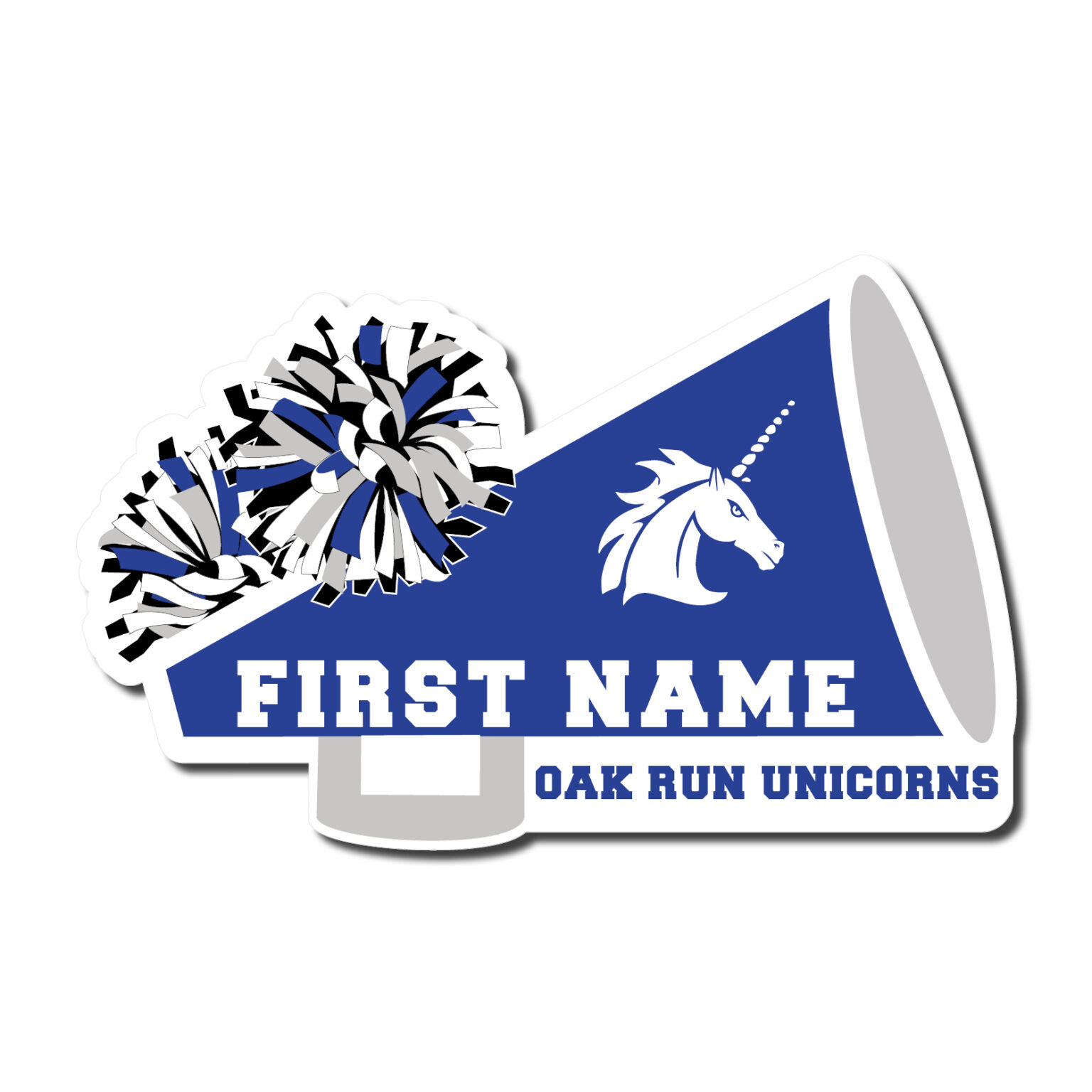 Oak Run Cheer Decal – School Spirit Place