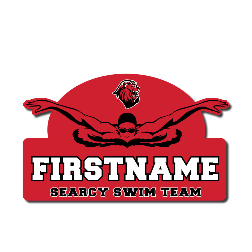 Searcy Swim Decal - School Spirit Place