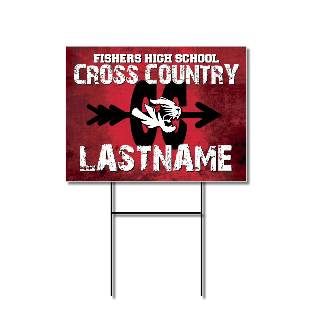 Fishers High School Yard Signs – School Spirit Place