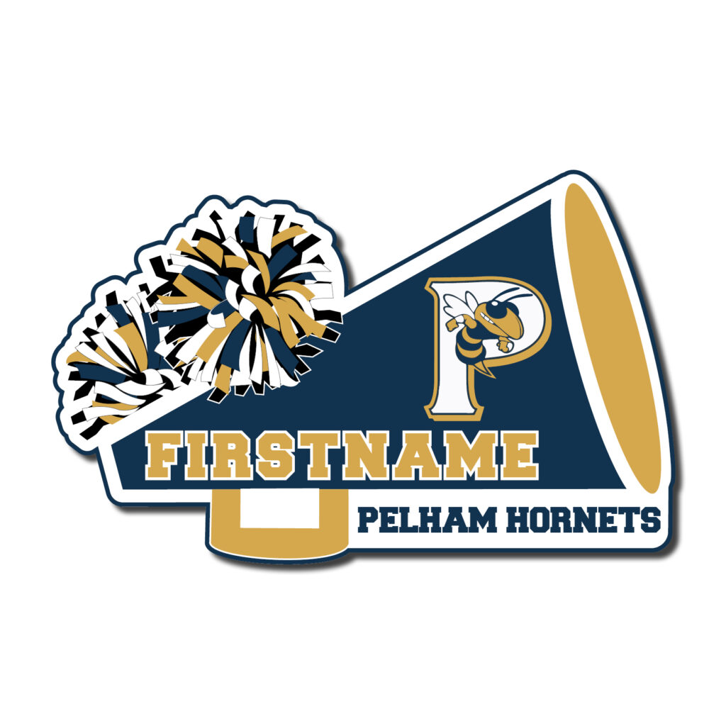 Pelham Cheer Decal - School Spirit Place